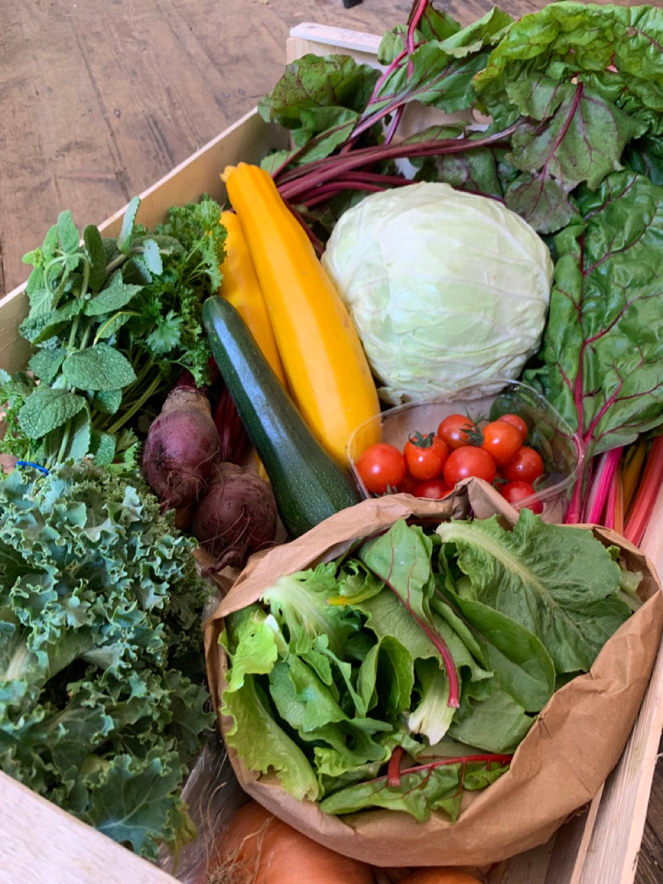 Large Seasonal Vegetable Box (Organic) – Nourished Communities