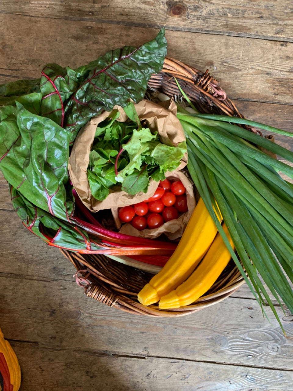 Small Seasonal Vegetable Box (Organic) - COLLECTION ONLY – Nourished ...