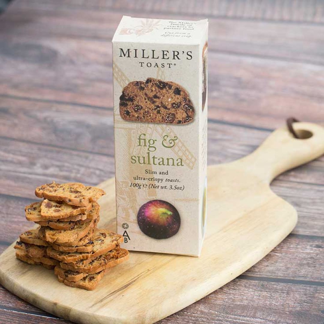 Miller's Toast - Fig & Sultana – Nourished Communities